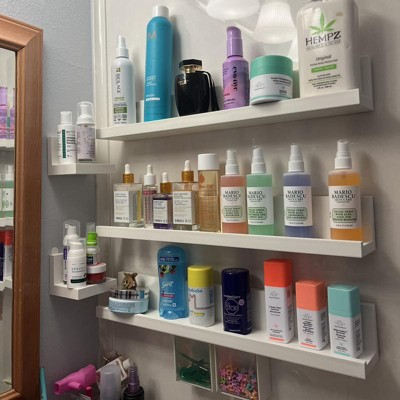 Command Picture Ledge, Quartz, 1 Ledge, 10 Medium Strips, Decorate ...