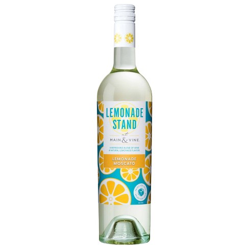 Lemonade Stand At Main & Vine Lemonade Moscato - 750ml Bottle : Target