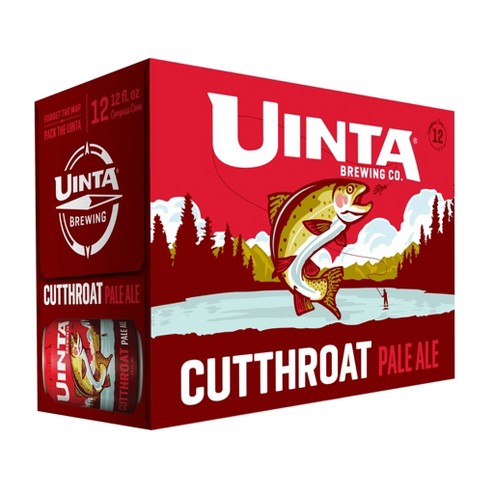 Uinta Cutthroat Pale Ale Beer - 12pk/12 Fl Oz Cans : Target