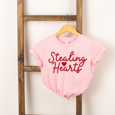 The Juniper Shop Stealing Hearts Cursive Toddler Short Sleeve Tee - 2T ...