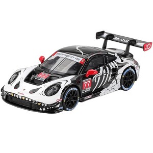Porsche 911 GT3 R #77 "AO Racing Skeleton Rexy" GTD Pro IMSA "Petit Le ...