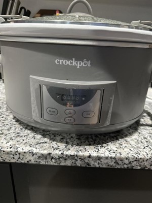 Crock-pot 7qt Cook & Carry One Touch Programmable Slow Cooker Poseidon ...