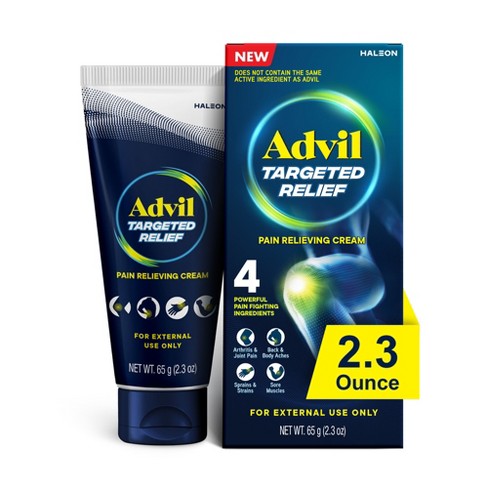 Advil Targeted Relief Pain Relieving Cream - 2.3oz : Target