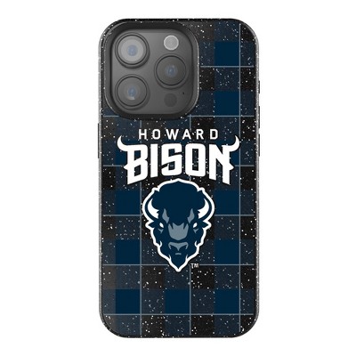 Keyscaper Howard University Bison Plaid Bling Cell Phone Case For ...