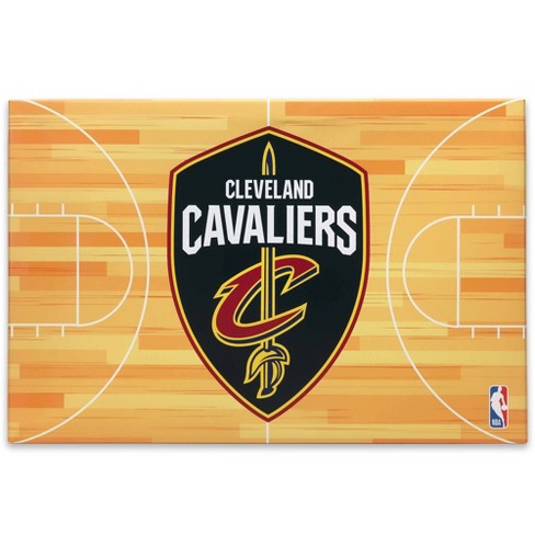 Nba Cleveland Cavaliers Court Canvas Wall Sign : Target