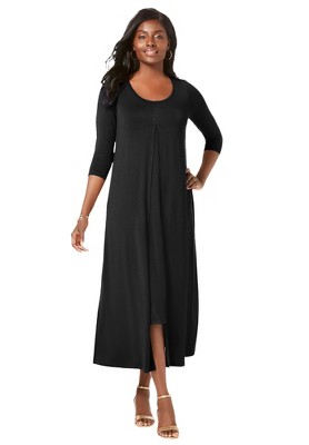 Jessica London Women's Plus Size Double Layered Dress : Target