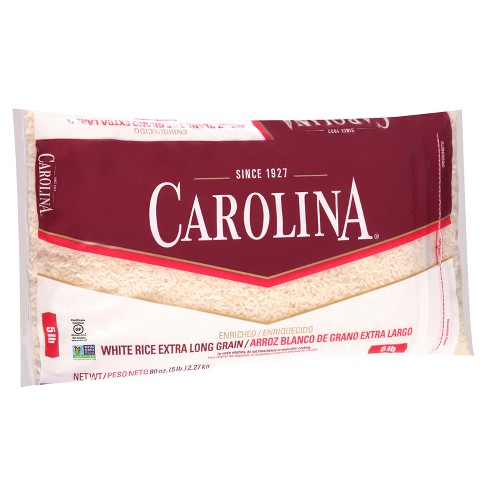 Carolina Enriched Extra Long Grain White Rice - 5lbs : Target
