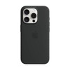 Apple Iphone 15 Pro Silicone Case With Magsafe - Black : Target