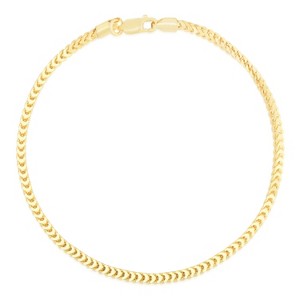 Sphera Milano Italian Sterling Silver Foxtail Chain Anklet : Target
