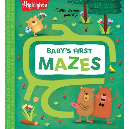 Baby's First Mazes - (highlights Baby's First Puzzle Books) (board Book ...