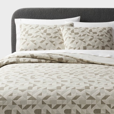 Geo Matelasse Duvet Cover And Sham Set - Threshold™ : Target