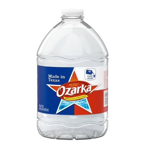 Ozarka Brand 100% Natural Spring Water - 101.4 Fl Oz Jug : Target
