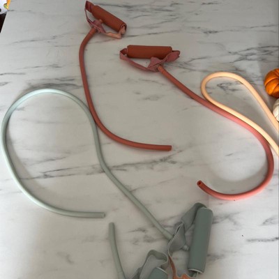 Blogilates 3pk Resistance Bands - Pink/green/orange : Target