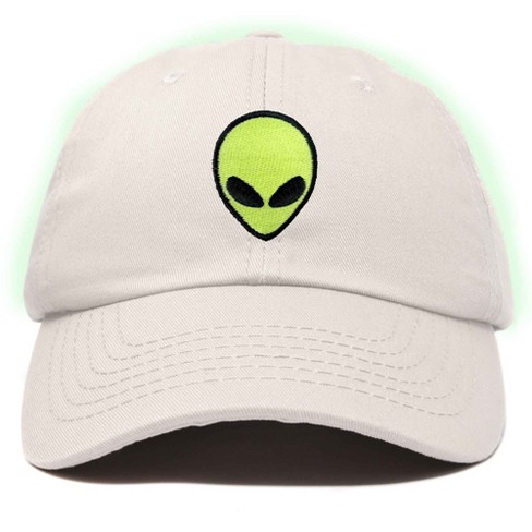 Dalix Alien Embroidered Ufo Dad Hat Cotton Baseball Cap Adjustable Mens ...