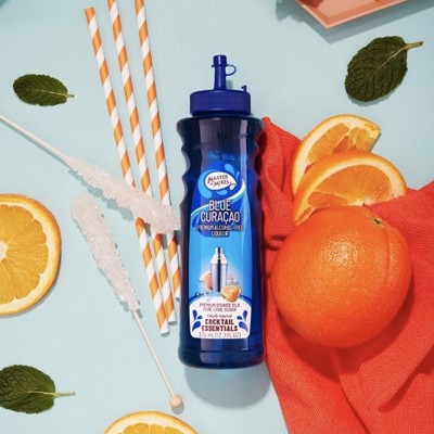 Master of Mixes Cocktail Essentials Blue Curacao Syrup - 375ml Bottle ...