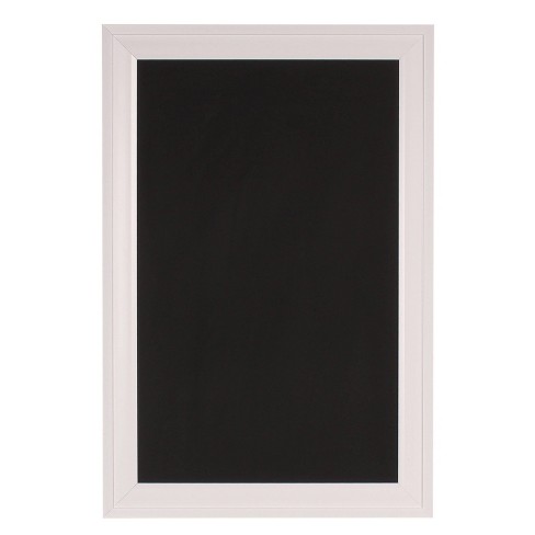 27.5 X 18.5 Bosc Framed Magnetic Chalkboard White Designovation Includes Magnets Wall Mount Home Office Organizer Target