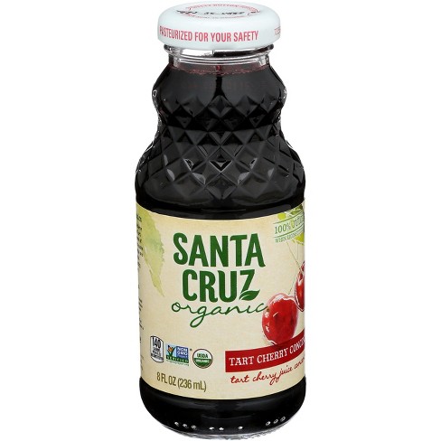 Santa Cruz Organic Tart Cherry Juice Concentrate- Case Of 12 - 8 Fl Oz ...