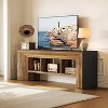 Lantine TV Stand for Up to 70" TV, 63" Long Entertainment Center for ...