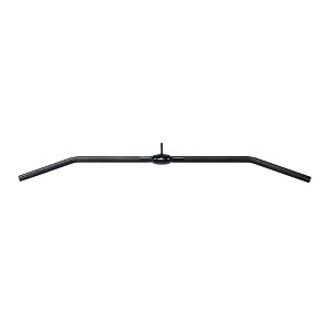 Power Systems Black Chrome Lat Bar 48” Cable Machine Attachment with ...