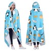 Catalonia Hooded Blanket Cape | Wearable Blanket Wrap With Hand Pockets ...