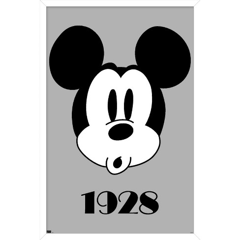 Trends International Disney Mickey Mouse - Face Framed Wall Poster ...