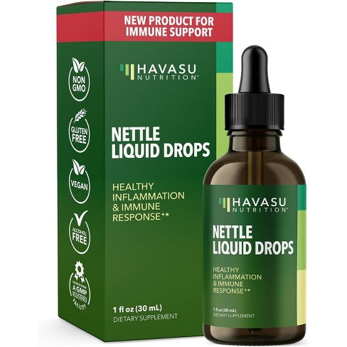 Organic Stinging Nettle Liquid Drops, Prostate, Joint & Immune Health ...