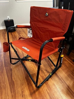 Gci Outdoor Freestyle Rocker Foldable Rocking Camp Chair - Very Berry ...