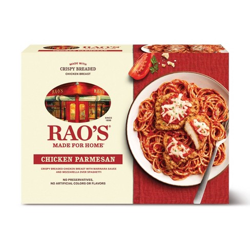 Rao's Frozen Made For Home Chicken Parmesan - 8.5oz : Target