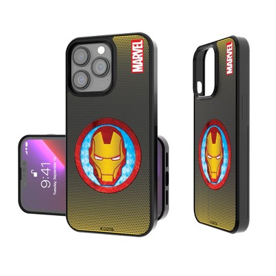 Keyscaper Marvel Avengers Iron Man Grid Bump Cell Phone Case For Iphone ...