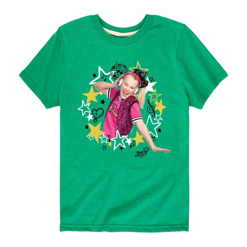 Boys' Jojo Siwa Jojo Wreath Short Sleeve Graphic T-shirt - Kelly Green ...