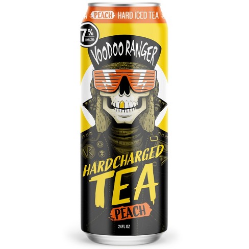 Voodoo Ranger Hardcharged Tea Peach - 24 Fl Oz Can : Target