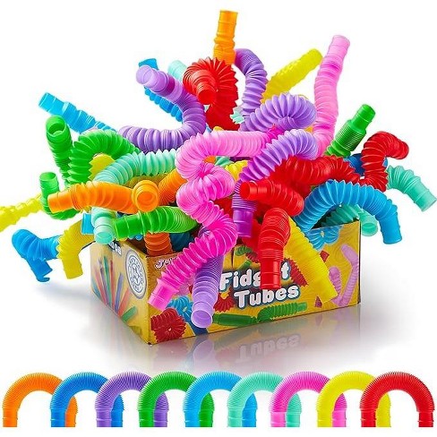Syncfun 36 Pack 9 Colors Pop Tubes, Fidget Tubes Party Favors ...