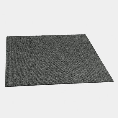 18" 16pk Rib Carpet Tiles Gray - Foss Floors : Target