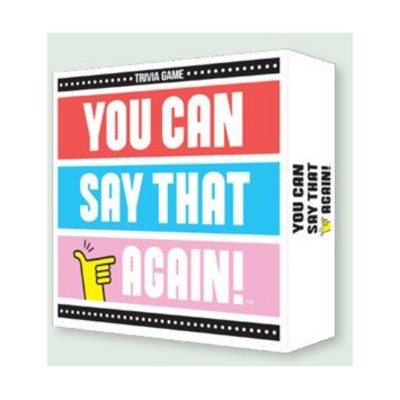 You Can Say That Again! Board Game : Target