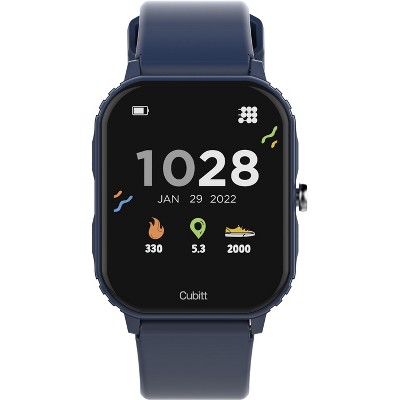 Cubitt Jr Smart Watch Fitness Tracker For Kids - Blue : Target