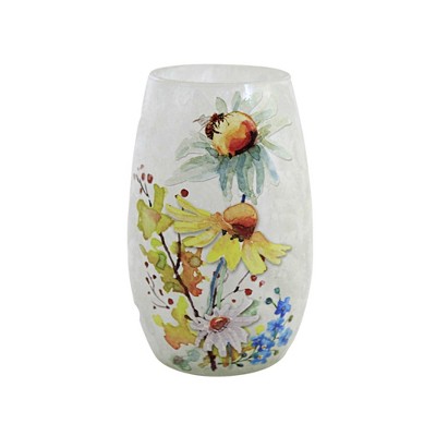 Stony Creek Daisy Bee Lighted Small Vase - One Electric Vase 5.0 Inches ...