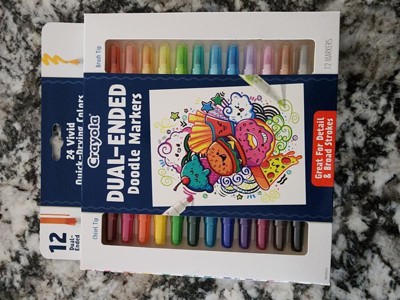 Crayola 8pk Doodle & Draw Color Change Doodle Markers : Target