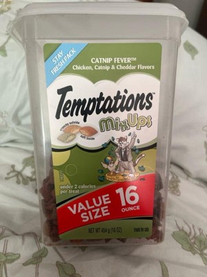 Temptations Mix-ups Catnip Fever Chicken Catnip And Cheese Flavors Cat ...