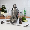 True Barware Set | Cocktail Bar Tools With Cobbler Shaker With Lid ...
