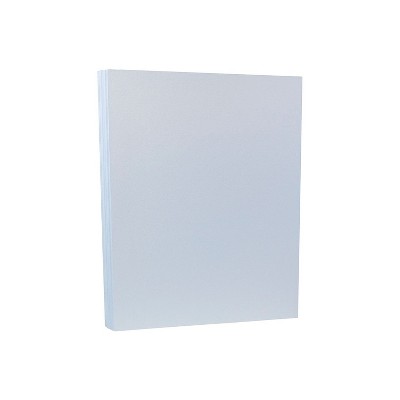 Jam Paper Basis 80lb Cardstock 8.5" X 11" 50pk - Baby Blue: Light Blue ...