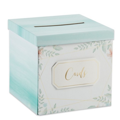 Kate Aspen Geometric Floral Card Box | 28492gg : Target