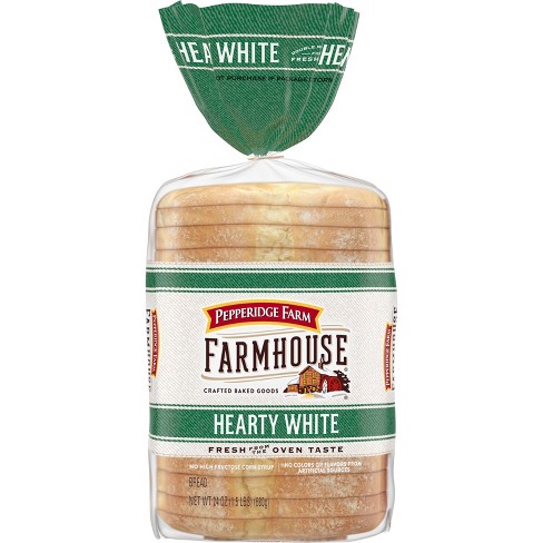 Pepperidge Farm Farmhouse Hearty White Bread - 24oz : Target