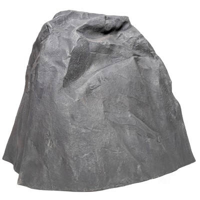 Gardenised Small Flower Faux Rock Fiberglass Garden Decorative Water ...