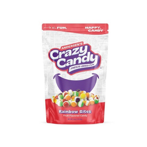 Crazy Candy Freeze Dried Candy - Rainbow Bites - 3.9oz : Target