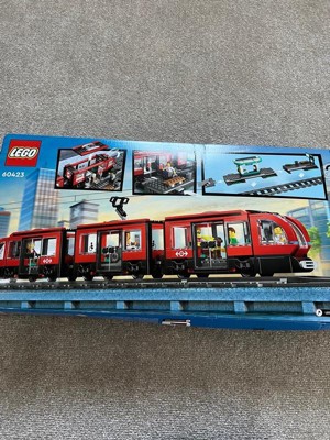Lego City Downtown Streetcar And Station Toy Train Set 60423 : Target