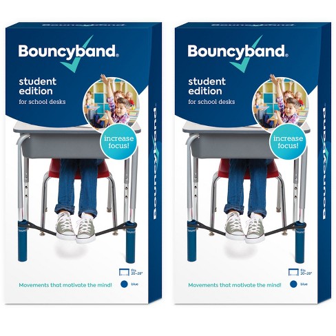 Bouncyband® Bouncyband For Desk, Blue, 2 Sets : Target
