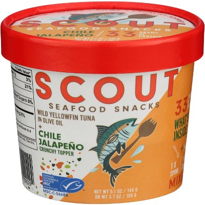 Scout Wild Tuna Chile Jalapeno - Case Of 6 - 5.1 Oz : Target