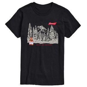 Men's - Budweiser - Winter Beer Short Sleeve Graphic T-Shirt : Target