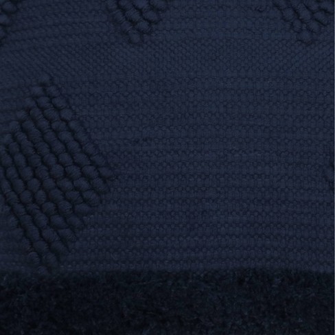 20"x20" Oversize Columns Square Throw Pillow Navy Blue - Lush Décor ...