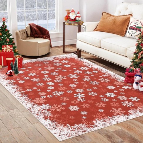 Christmas area rugs store